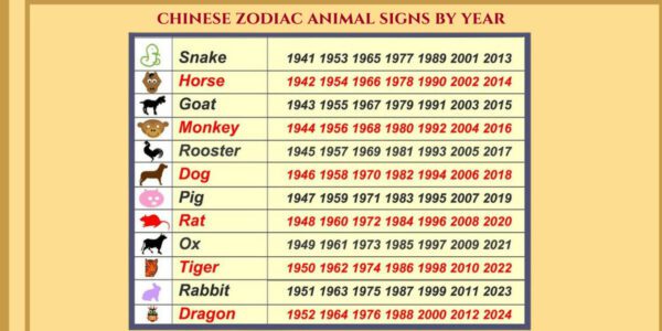 Fun Facts to Boost your Chinese Zodiac Sign FamiliariTEA